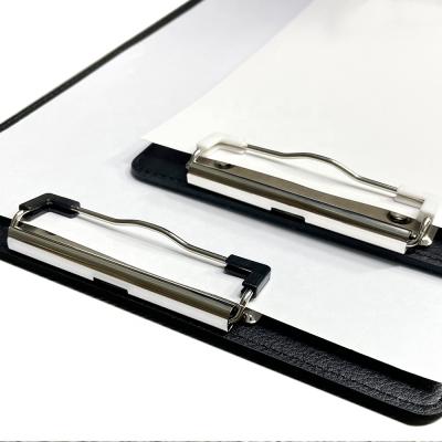 Cina Cartelle di sublimazione Scheda cartellone bianco Logo personalizzato A4 A5 cartelloni di sublimazione in cuoio PU in vendita