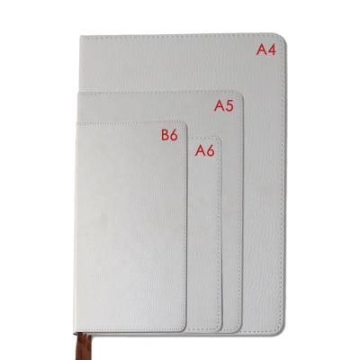 China Leather Sublimation Blank Journal Custom Full Size Printing Logo Sublimation Journal Notebook for sale