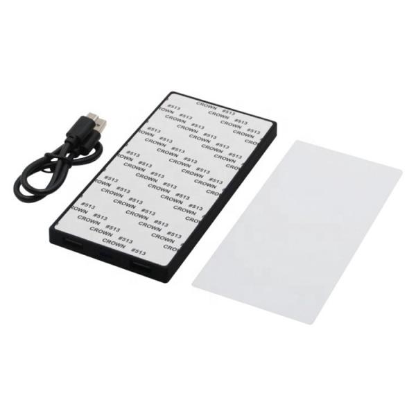 Quality 4000 Mah Blank Sublimation Power Bank DIY Custom Logo Mobile Phone Charging for sale