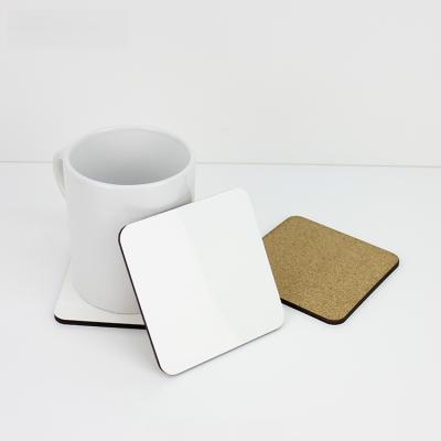 China Diy Photo Printing Mdf Sublimation Coasters Custom Cork Placemats And Coasters for sale