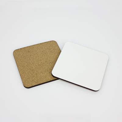 China Diy Photo Printing Mdf Sublimation Coasters Custom Cork Placemats And Coasters for sale