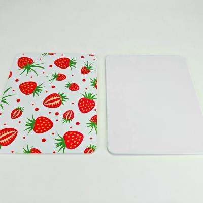 China 10*8 Inch Plastic PBT Blank Sublimation Cutting Board Custom Rectangle Sublimation Chopping Board for sale