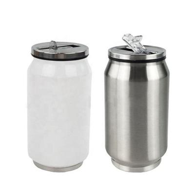 China 280ml 500ml Sublimation Cola Can Double Walled Insulated Blank Sublimation Tumbler for sale