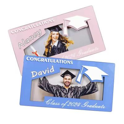 China 3 Layers 9mm Sublimation Graduation Photo Frame Blank MDF Graduation Money Card for sale