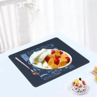 China Custom Rectangular Pu Leather Sublimation Blank Placemat for sale