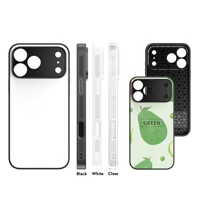 China Diy Custom Blank Sublimation Phone Cases 2D TPU Precise Hole For Iphone 17 Series for sale