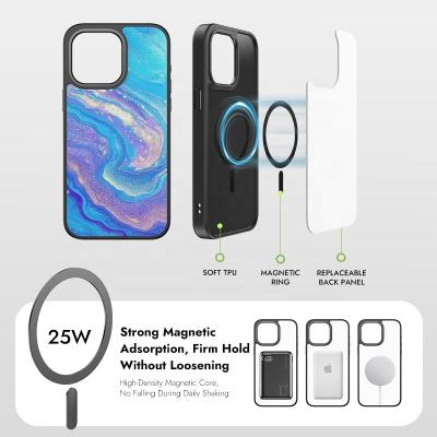 China 2D Sublimation Iphone 17 Pro Magsafe Case Custom Protective Case Magnetic Iphone 17 Pro Max Case for sale