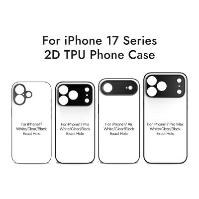 China Iphone 17 Series Sublimation Glass TPU Phone Cases with Precise Hole Custom Iphone Case for sale