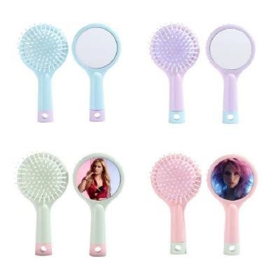 China Plastic Colored Sublimation Hair Brush Custom Photo Comb for sale