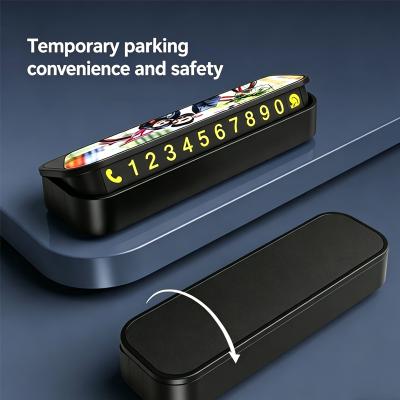 China Plastic Sublimation Temporary Parking Number Plate Diy Custom Car Accessory Decoration Display for sale