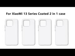 Sublimation 3D Coated Blank 2 in 1 Tough Phone Cases For Xiaomi 13 14 Pro 3D Sublimation Film Cases