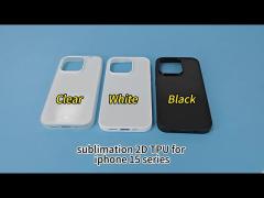 2D TPU PC Custom Print Sublimation Blanks Phone Case For Iphone 12 13 14 15 Pro Max Mobile Phone Covers