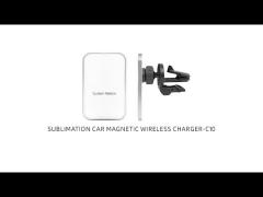 Benutzerdefiniertes tragbares Sublimations-Magsafe-Wireless-Ladegerät für das iPhone