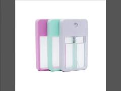 Botella de perfume de plástico de sublimación en blanco con inserción de metal Botella de perfume personalizada para impresión de transferencia de calor por sublimación