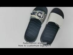 Sublimation Slipper Blanks Custom Sublimated Shoes Slide Sandals