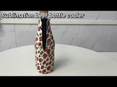 Custom Logo Sublimation Coolers With Zipper 12oz Sublimation Can Cooler