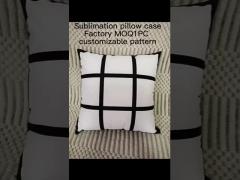 Custom Design Blank 9 Panel Sublimation Pillow Case 40*40cm Size Sublimation Cushion Cover