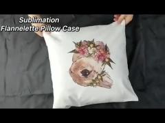 Sublimation Kissen Deckel Fotodruck 40*40CM Flannelette Sublimation Taschen Kissen Deckel