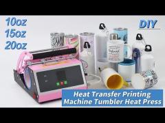 Colored 11oz 20oz 30oz Mug And Tumbler Heat Press Sublimation Equipment For Mug Printing