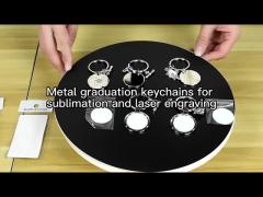 Grad Souvenir Keyring Key Pendant Personalized Graduation Gifts Sublimation Graduation Keychain