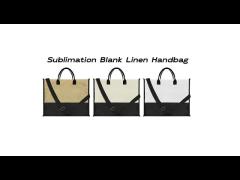 Sublimatie Duffle Schoudertas Blank DIY Custom Compound Cotton Sublimatie Linnen Tote Bag