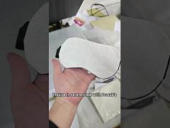 Aangepaste blanco sublimatie oogmasker fotoprint slaapogenbeschermers linnen sublimatie slaapmasker