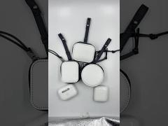 Saco de Airpods de sublimação de couro Saco de fones de ouvido personalizado para impressão de fotos de sublimação