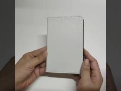 Estampados a partir da carta da qual foi fabricada uma carta pessoal em pele