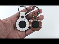 Personalizzazione Sublimazione cuoio bianco Apple Airtag Tracker Locator Tracker