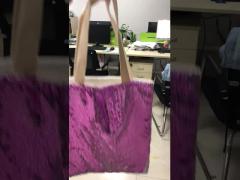Bolsas de bolsillo de seda de 30*34cm.