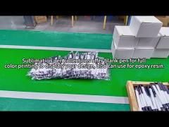 로고가 있는 색채 텅 빈 수브림 프로모션 펜