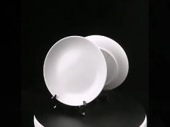 6'' 8'' 10'' Sublimation Ceramic Plates Blanks Custom Round Sublimation Dishes
