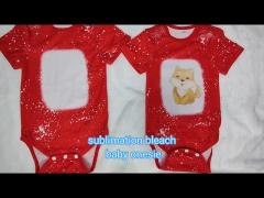 Multicolored Tie Die Sublimation Onesie Blanks