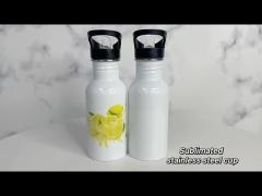 Stainless Steel Sublimation Sport Bottle 20oz Sublimation Tumbler Blank Sublimation Bottles