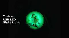 Custom RGB LED Night Light Sublimation Blank