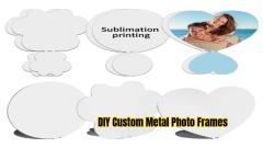 Custom Sublimation Aluminum Photo Frames DIY Wall Decor
