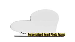 Heart Photo Frame Sublimation Gift Decor