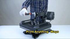 Combo Heat Press T Shirt Printing Machine