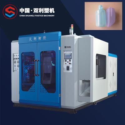 China HDPE van de schoonheidsmiddelendoos de Machine Dubbele Post van het Slagafgietsel 3 Lagen van 10l Te koop