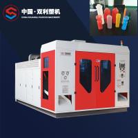 China 2 Layer Automatic PE Bottle Blowing Machine 3 Die Head Plastic Extrusion for sale