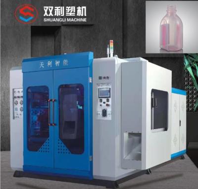 Cina Macchina ad alta velocità dello stampaggio mediante soffiatura dell'ABS PETG, macchina di salto della bottiglia automatica dell'ANIMALE DOMESTICO di sport in vendita