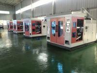 China 2 Layer Automatic PE Bottle Blowing Machine 3 Die Head Plastic Extrusion for sale