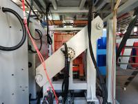 China Accumulator Automatic PE Blow Molding Machine , Servo Fully Automatic Blowing Machine for sale