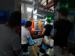 Road Cone 1 Head Automatic Extrusion Blow Moulding Machine 160l Bottle