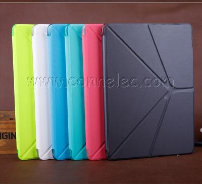 Chine cas en cuir de la géométrie pour l'air d'Ipad, caisse protectrice pour l'air d'Ipad, accessoire pour Ipad à vendre