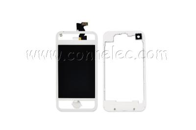 Chine affichage à cristaux liquides complet d'Iphone 4 transparents d'ensemble et couverture arrière, pièces de réparation Iphone 4, réparation d'Iphone à vendre