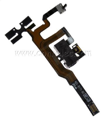 Chine le cric et le contrôle du volume d'écouteur câblent pour Iphone 4S, pièces de réparation pour Iphone 4S à vendre