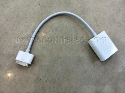 Chine Ipad 1/2/3/4 à l'adaptateur de VGA, accessoire original pour Ipad à vendre