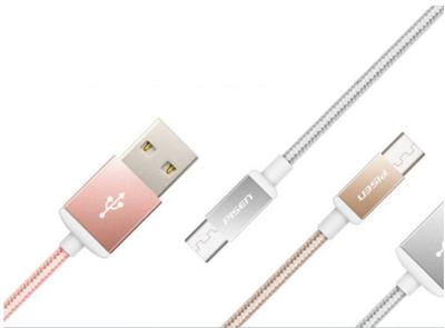 Chine Pisen nylon double-side rapid USB cable for Android, Pisen rapid USB cable for Android à vendre