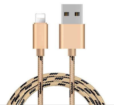 Chine Nylon rapid USB cable for Iphone 7(plus)/6S(plus)/6(plus)/5S/5C/5/Ipad air/mini/V8 USB cable à vendre